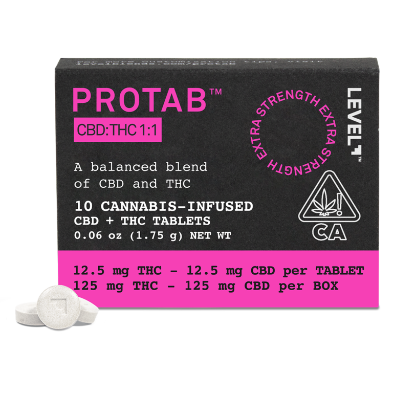 NEW! The CBD:THC 1:1 Protab. | LEVEL